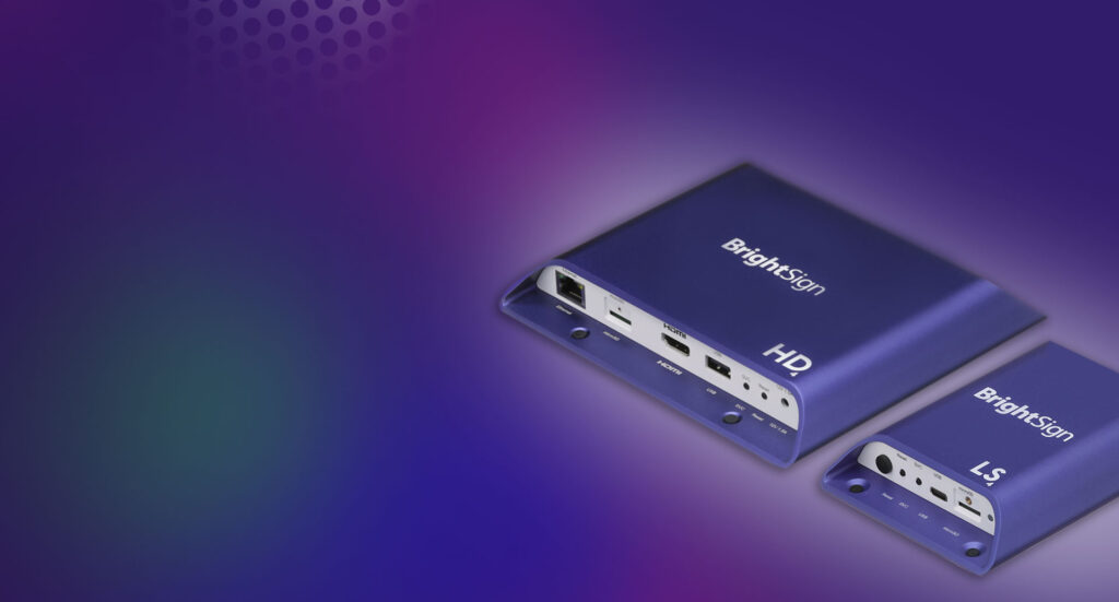 BrightSign Series 4 Digital Signage Players | BrightSign®