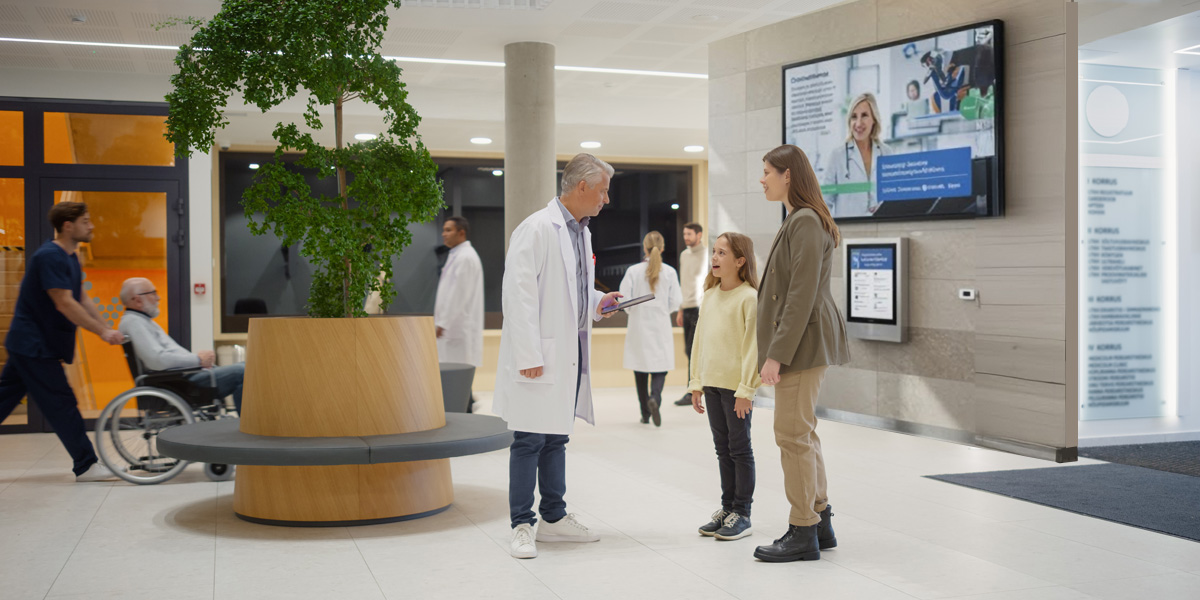 Healthcare Digital Signage | BrightSign®
