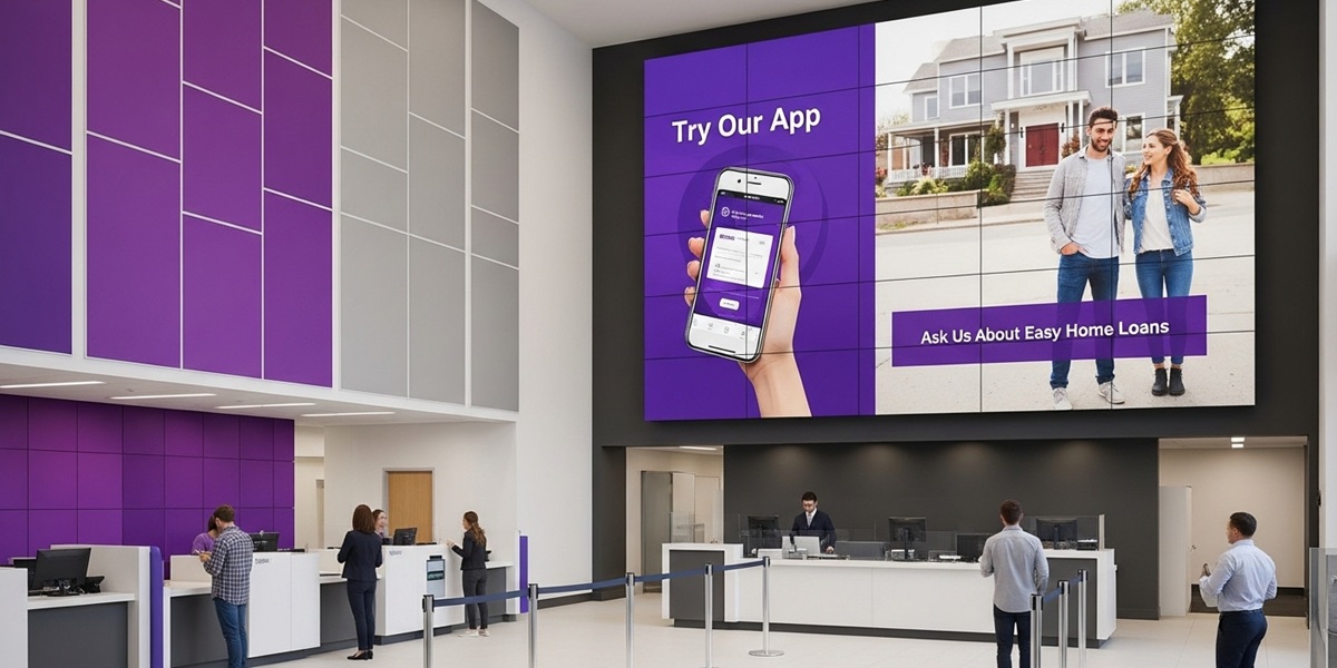 Strategic Role of Digital Signage in Banking & Finance | BrightSign®